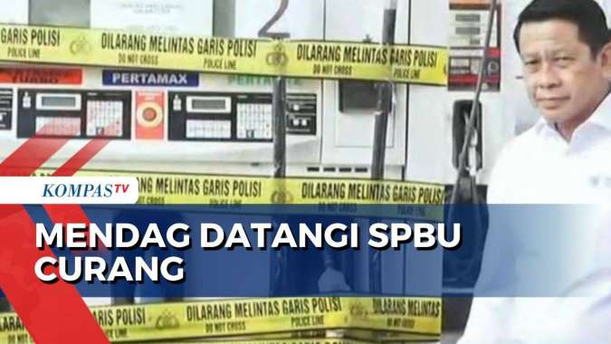 Menteri Perdagangan Sidak SPBU Curang di Bogor, Temukan Kecurangan Takaran BBM