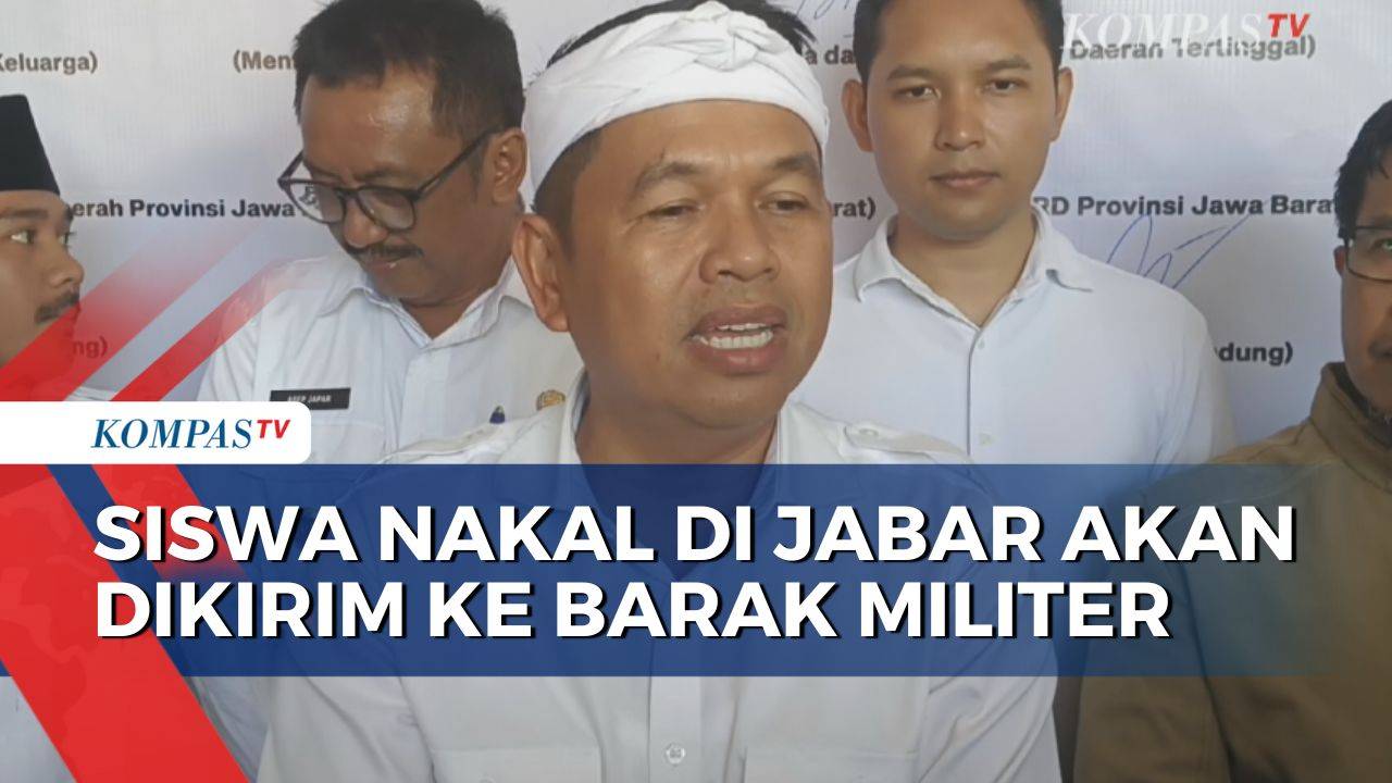 Video: Beri Efek Jera, Gubernur Dedi Mulyadi Bakal Kirim Siswa Bermasalah ke Barak Militer!