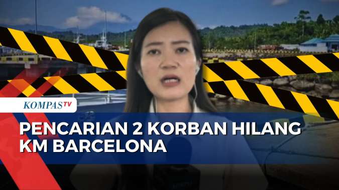 Tim SAR Lanjutkan Pencarian 2 Korban Hilang KM Barcelona, Sejauh Mana ...