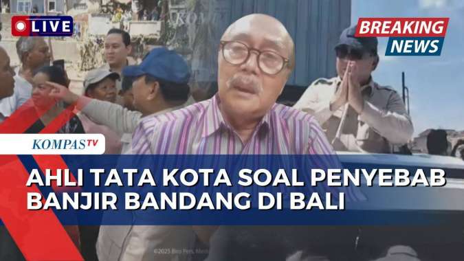 Ahli Tata Kota Prof Rumawan Bicara Rencana Tata Ruang dan Mitigasi ...