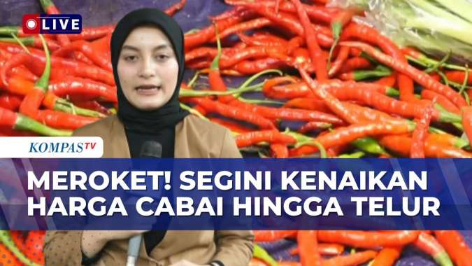 Terbaru! Kenaikan Harga Barang Pokok, Cabai Merah Tembus Rp 90 Ribu per ...
