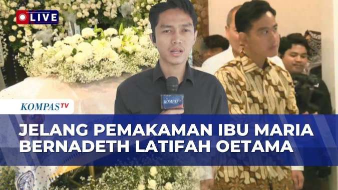 Suasana Jelang Pemakaman Ibu Maria Bernadeth Latifah Oetama, Wapres ...