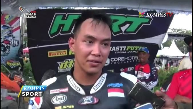 Doni Tata Berhasil Masuk 5 Besar FIM Asia Supermoto Champ