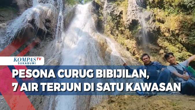 Pesona Curug Bibijilan, 7 Air Terjun Di Satu Kawasan