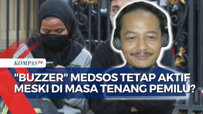 "Buzzer" Medsos Tetap Aktif di Masa Tenang, Drone Emprit: Ramai Soal ...