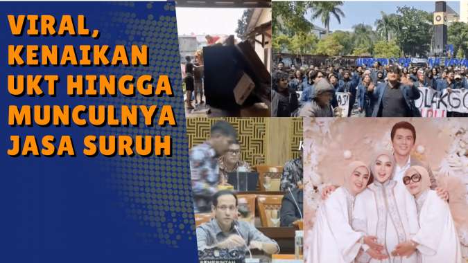 Kumpulan Momen Viral dari Jasa Suruh Santo hingga Polemik Kenaikan UKT
