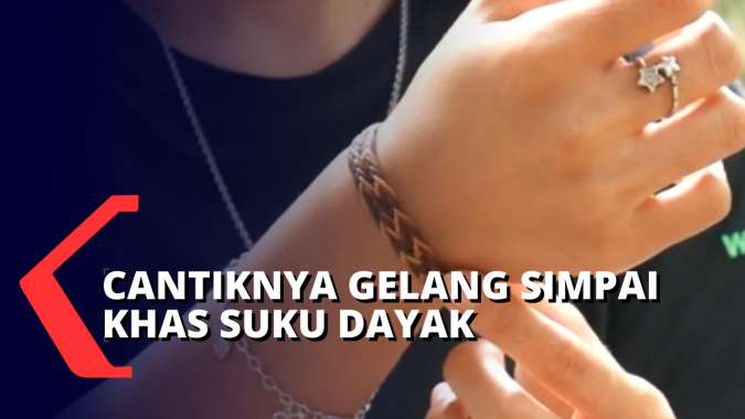 Gelang Simpai, Kerajinan Tangan Khas Suku Dayak Meratus