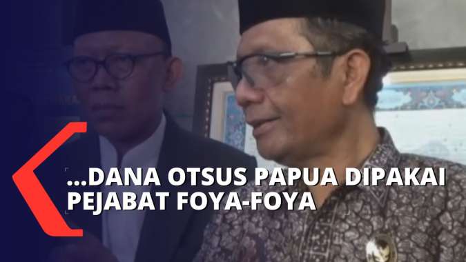 Lukas Enembe Jadi Tersangka Korupsi, Mahfud MD: Dana Otsus Papua ...