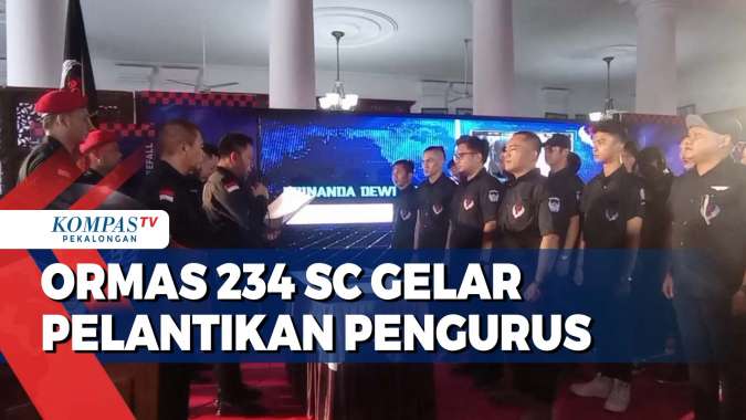 Ormas 234 SC Gelar Pelantikan Pengurus