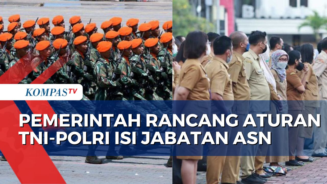 Video: Rancangan Aturan TNI-Polri Bisa Isi Jabatan Sipil Tuai Polemik