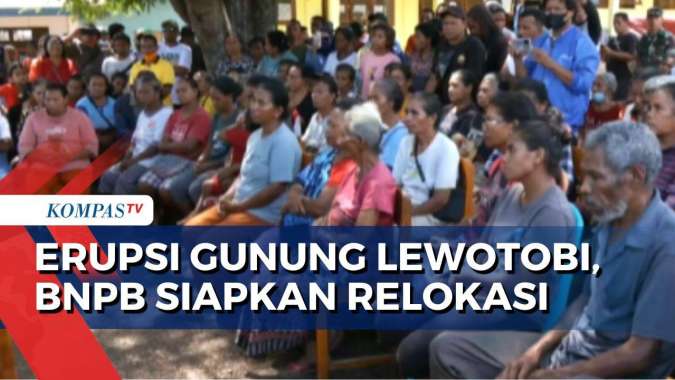 BNPB Siapkan Relokasi bagi Warga Terdampak Erupsi Gunung Ile Lewotobi Laki-Laki [LIVE REPORT]
