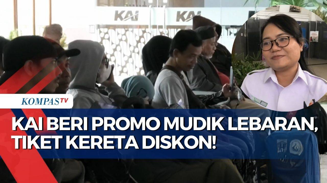 Video: PT Kereta Api Indonesia Berikan Diskon Tiket Mudik Lebaran 2025, Simak Selengkapnya di Sini!