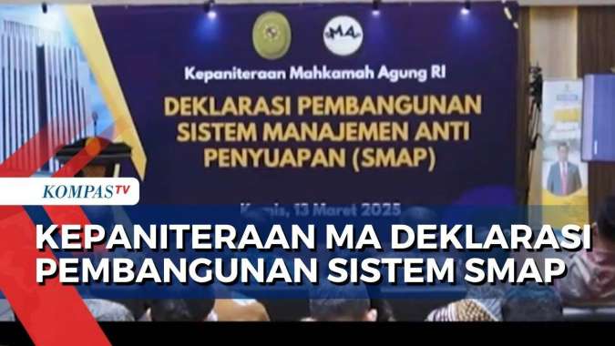 Kepaniteraan MA Deklarasi Pembangunan Sistem SMAP - MA NEWS