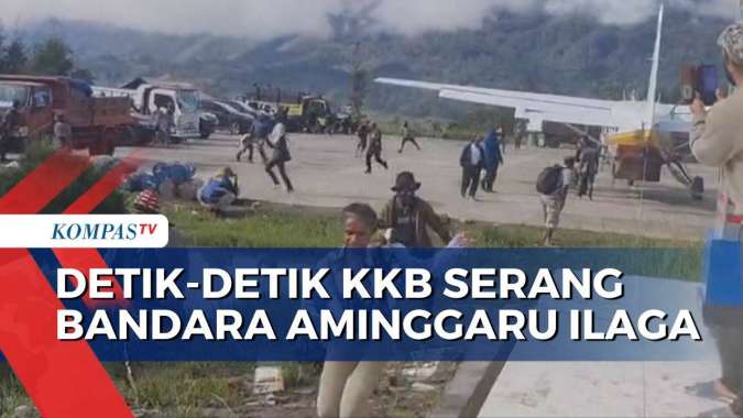 Pasca KKB Serang Bandara Aminggaru Ilaga, Aparat Gabungan TNI-Polri ...