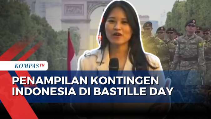Kisah Kontingen TNI Jadi Sorotan di Parade Bastille Day Perancis | JMP