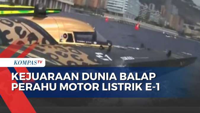 Balap Perahu Motor Listrik 'E-One' di Monako: Blue Rising Kalahkan ...