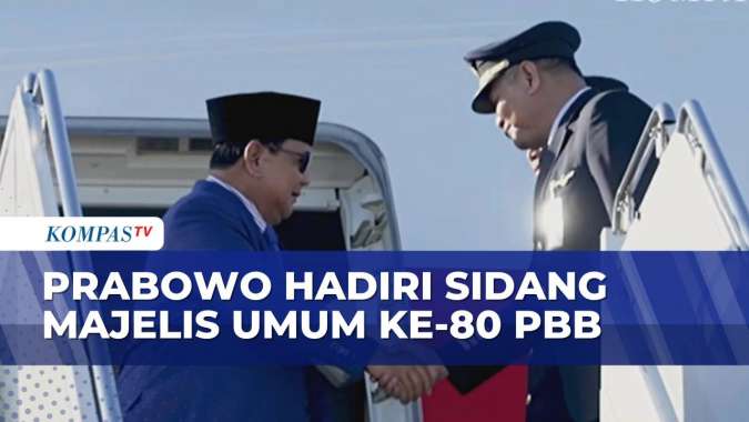 Momen Presiden Prabowo Hadiri Sidang Majelis Umum Ke-80 PBB di New York ...
