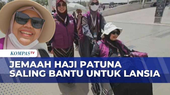 Potret Kebersamaan Jemaah Haji Khusus Patuna di Tanah Suci, Saling ...