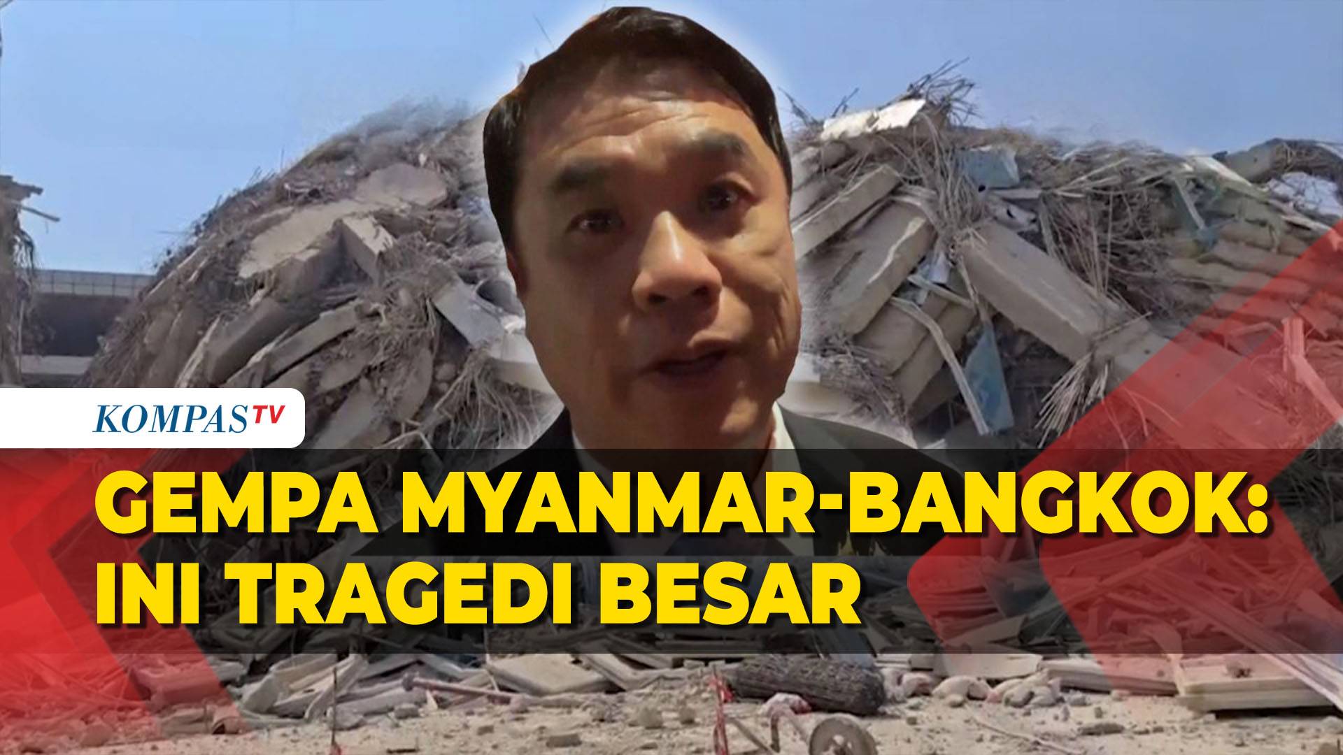 Video: Pernyataan Wakil PM Thailand usai Gempa M 7,7 Mengguncang Myanmar dan Bangkok