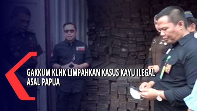 Gakkum KLHK Limpahkan Kasus Kayu Ilegal Asal Papua