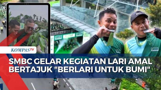 SMBC Gelar Kegiatan Lari Amal dan Penanaman 1.500 Pohon di 7 Kota Besar Indonesia