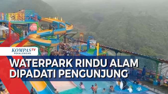 Rindu Alam Waterpark: Kolam Renang Air Panas dari Gunung Slamet di Guci, Tegal