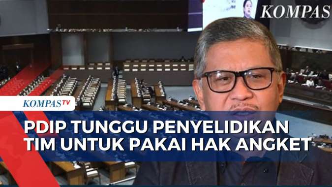 PDIP Menunggu Hasil Penyelidikan Anomali Perhitungan Suara Sebelum Pakai Hak Angket