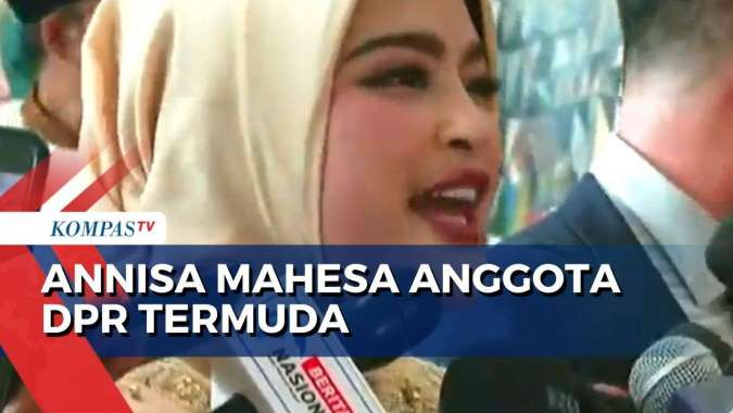 Menjadi Anggota DPR di Usia 23 Tahun, Annisa Fokus pada Isu Generasi Muda