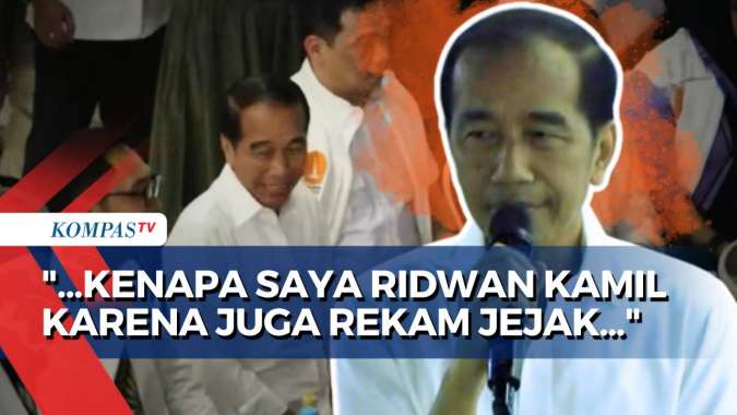 Blak-Blakan, Jokowi Ungkap Alasan Resmi Dukung Ridwan Kamil-Suswono di Pilkada Jakarta 2024