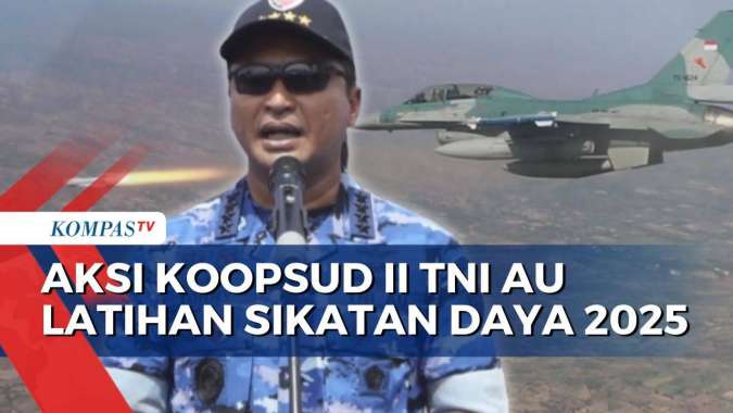 Koopsud II TNI AU Gelar Latihan Sikatan Daya 2025, Pesawat F-16 Beraksi ...