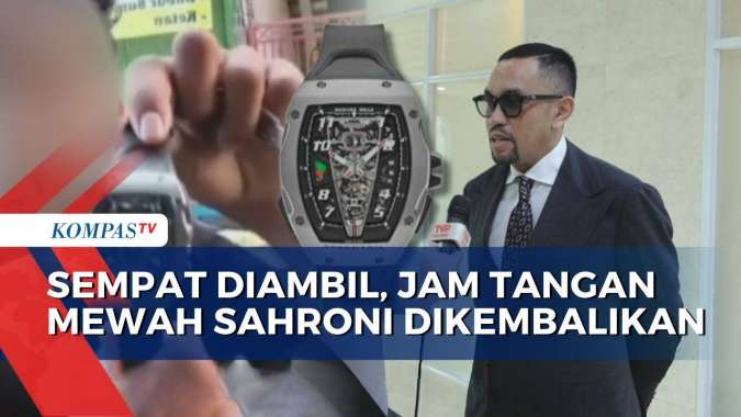 Jam Tangan Mewah Richard Mille Rp11 M Milik Sahroni Akhirnya ...