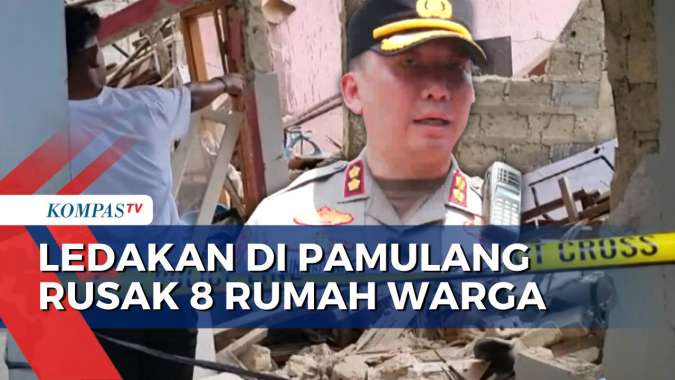 Penampakan Rumah Rusak Imbas Ledakan Hebat di Pamulang Tangsel | SAPA MALAM
