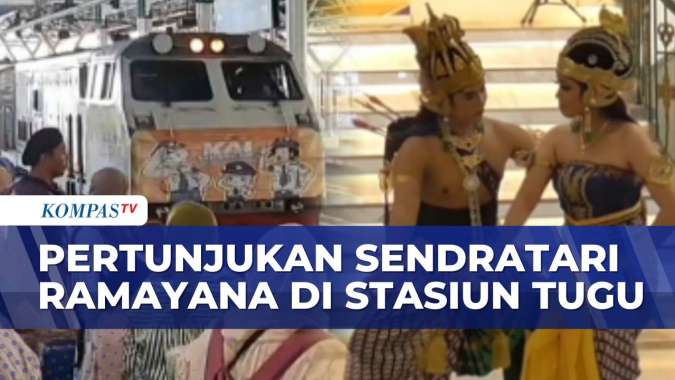 Tak Biasa! Pertujukan Sendratari Ramayana di Stasiun Tugu Peringati HUT ...