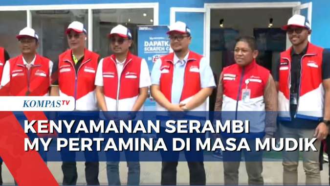 Fasilitas Kursi Pijat Hingga Tempat Bermain Anak Tersedia Bagi Pemudik di Serambi My Pertamina
