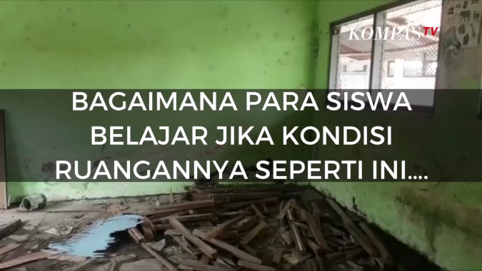 Kondisi Kelas Rusak, Bagaimana Siswa Belajar?