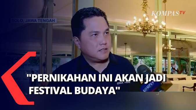 Jadi Ketua Panitia Pernikahan Anak Bungsu Presiden Jokowi, Erick Thohir Ungkap Fakta Menarik ini!