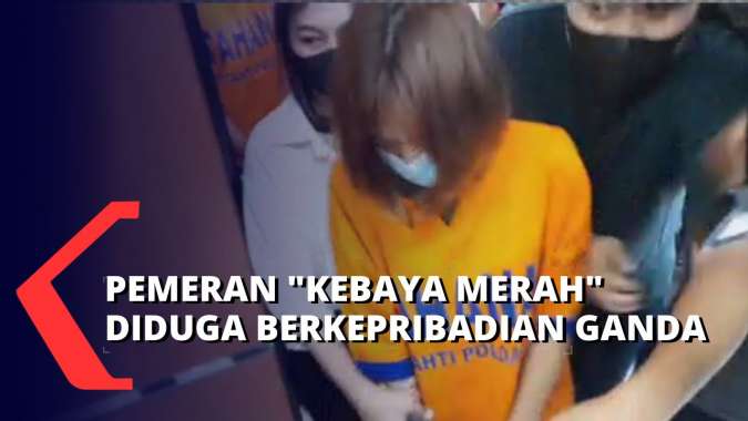 Pemeran Wanita Video "Kebaya Merah" Diduga Miliki Kepribadian Ganda, Begini Kata Polisi...