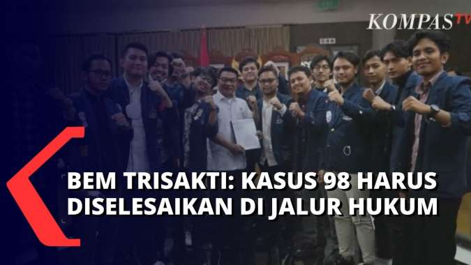 Kasus Trisakti 98 Masuk Pelanggaran HAM Berat, BEM Trisakti Minta ...