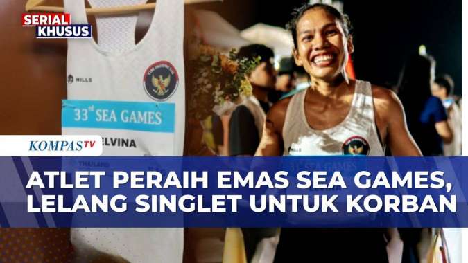 Peraih Emas SEA Games 2025 Odekta Elvina Lelang Singlet Bertanda Tangan ...