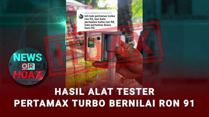 Hoax Hasil Alat Tester Pertamax Turbo Bernilai Ron 91