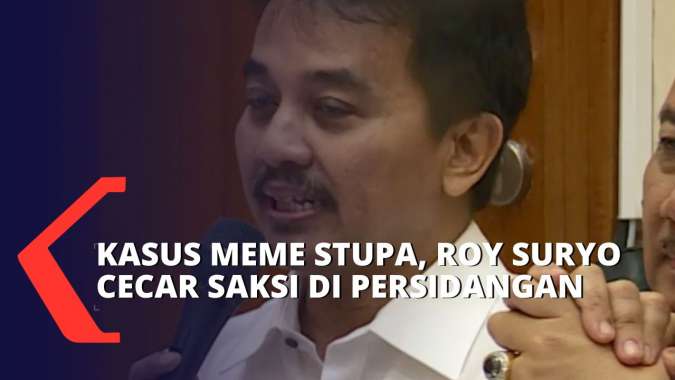 Kasus Meme Stupa Borobudur, Roy Suryo Cecar Saksi di Persidangan!