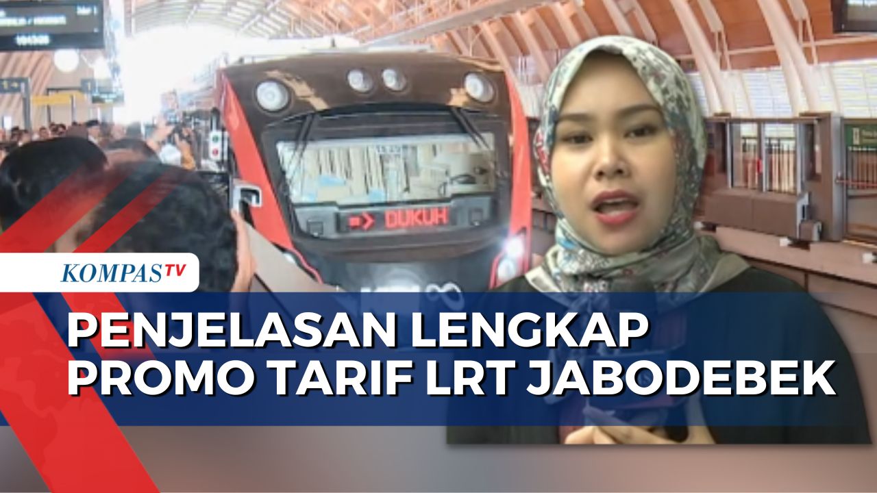 Video: Penjelasan Lengkap Promosi Tarif LRT Jabodebek Flat Sebesar Rp5.000,-