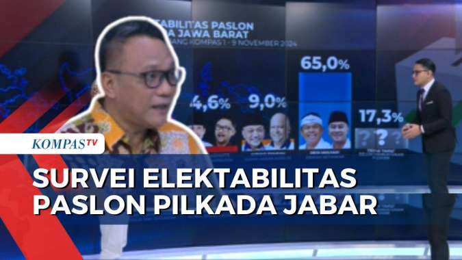 Kata Peneliti Senior Litbang Kompas soal Hasil Survei Elektabilitas Pilkada Jawa Barat