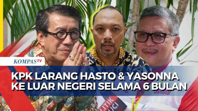 KPK Jelaskan Alasan Larang Hasto PDIP & Yasonna ke Luar Negeri Usai Tertangkap di Kasus Harun Masiku
